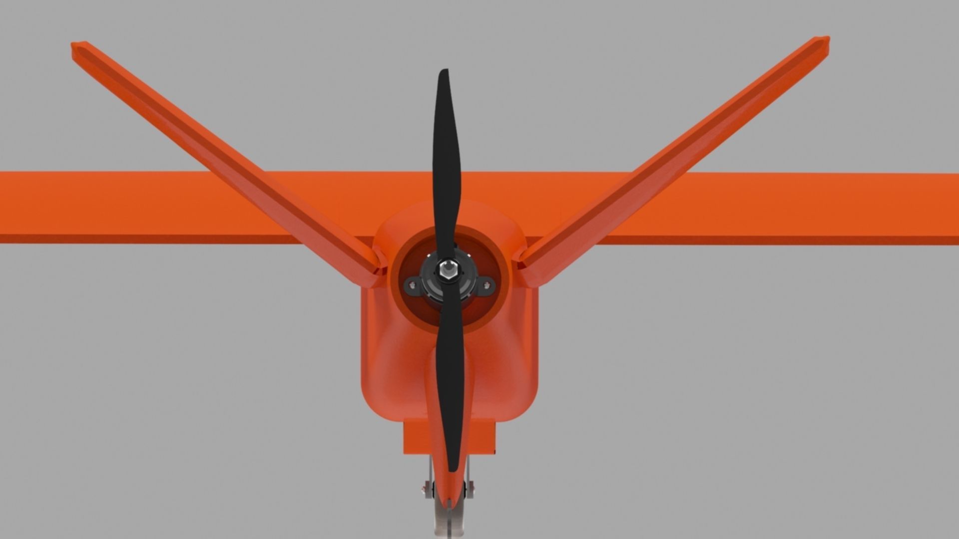 UAV Talon plane 3D model rigged | CGTrader