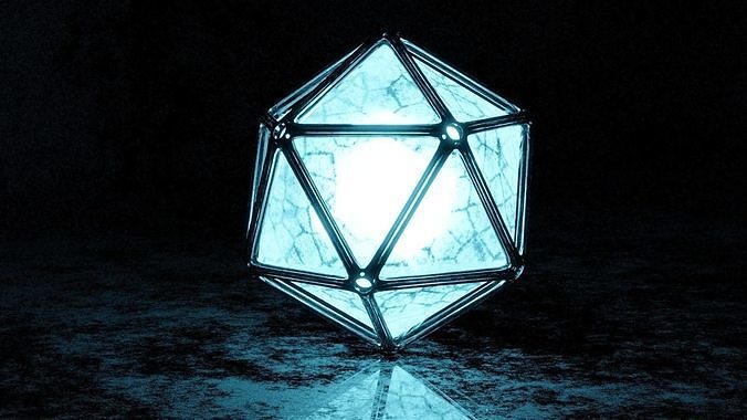 Sci-Fi Ico Sphere 3D model | CGTrader