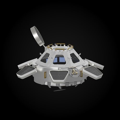 ISS Cupola module 3D model | CGTrader