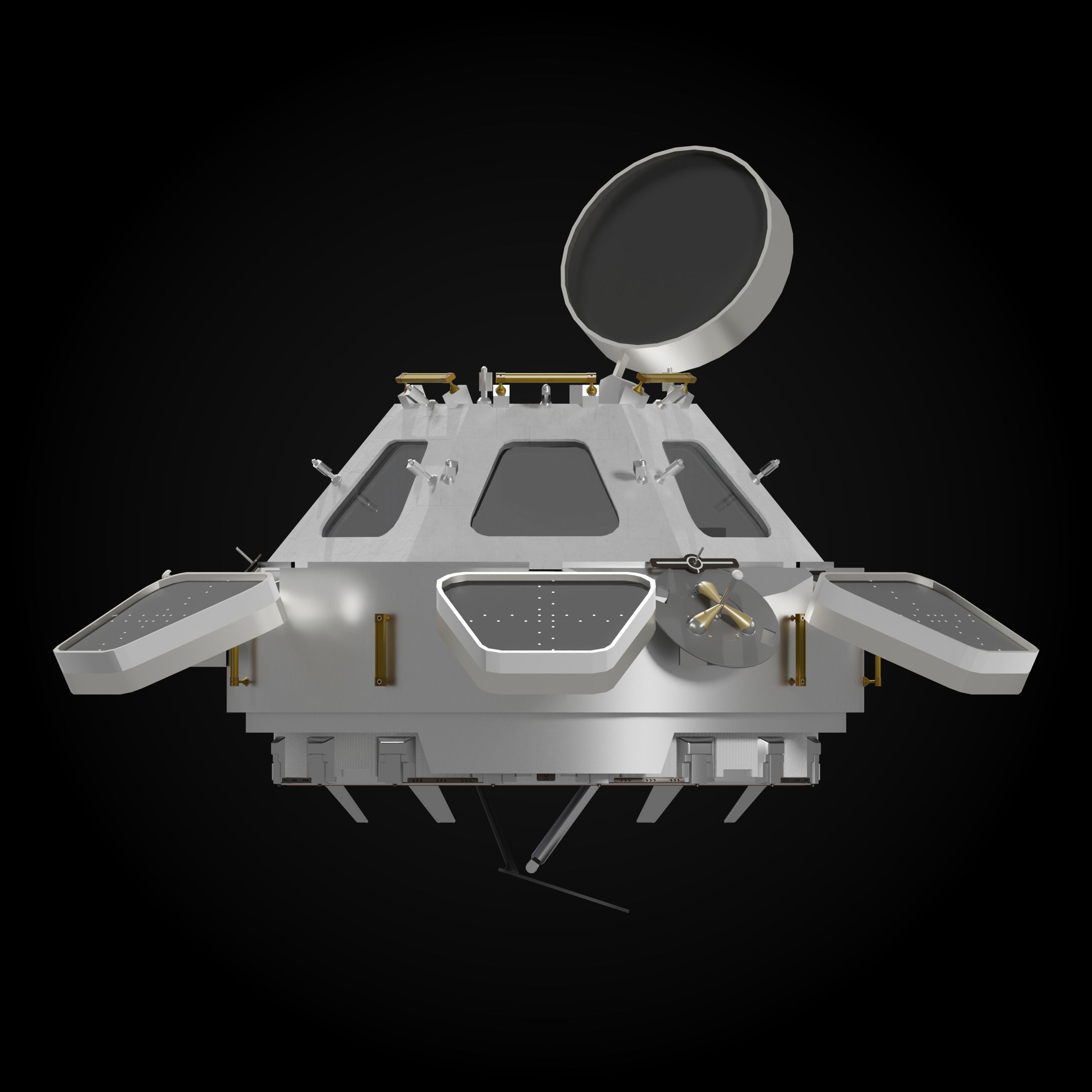 ISS Cupola module 3D model | CGTrader