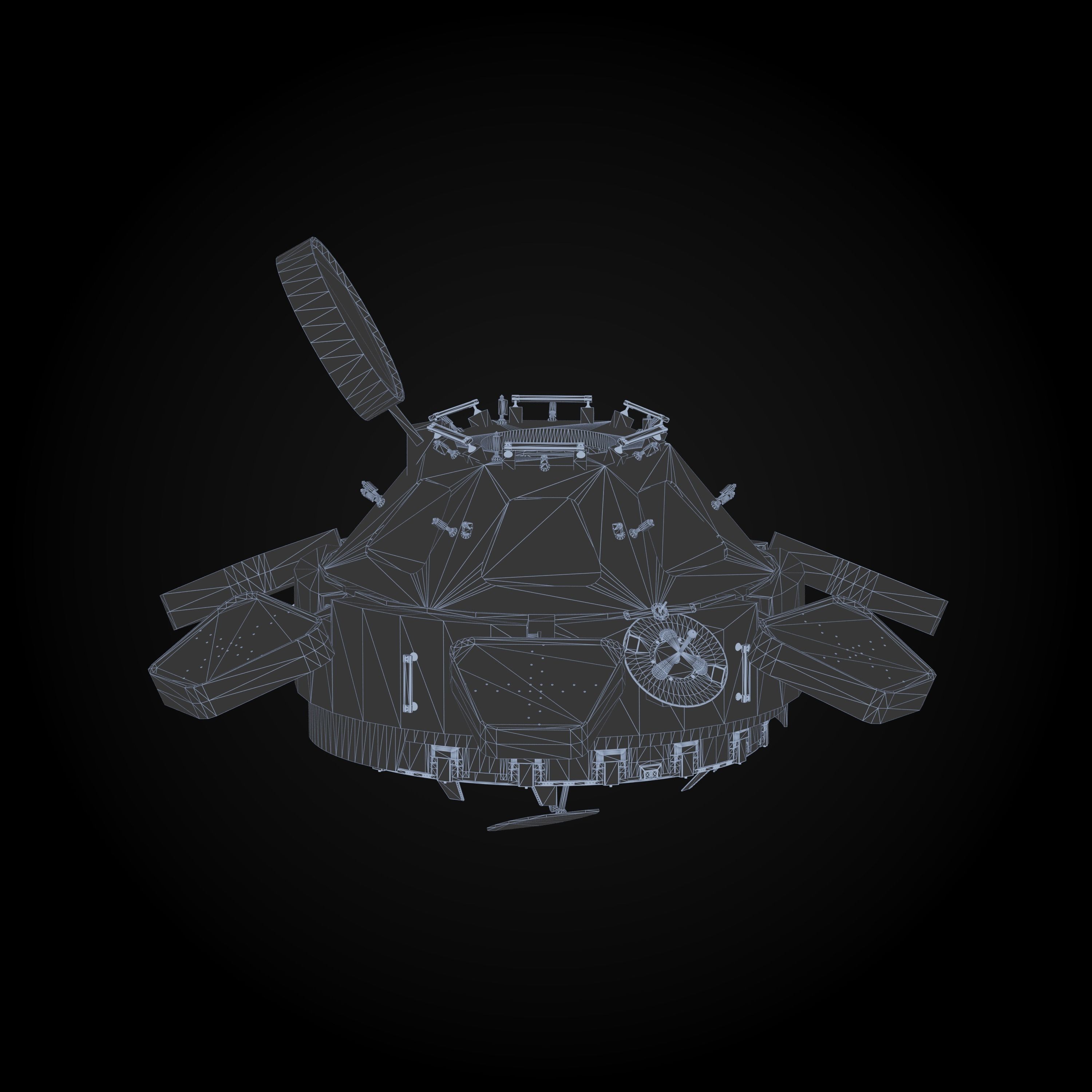 ISS Cupola module 3D model | CGTrader