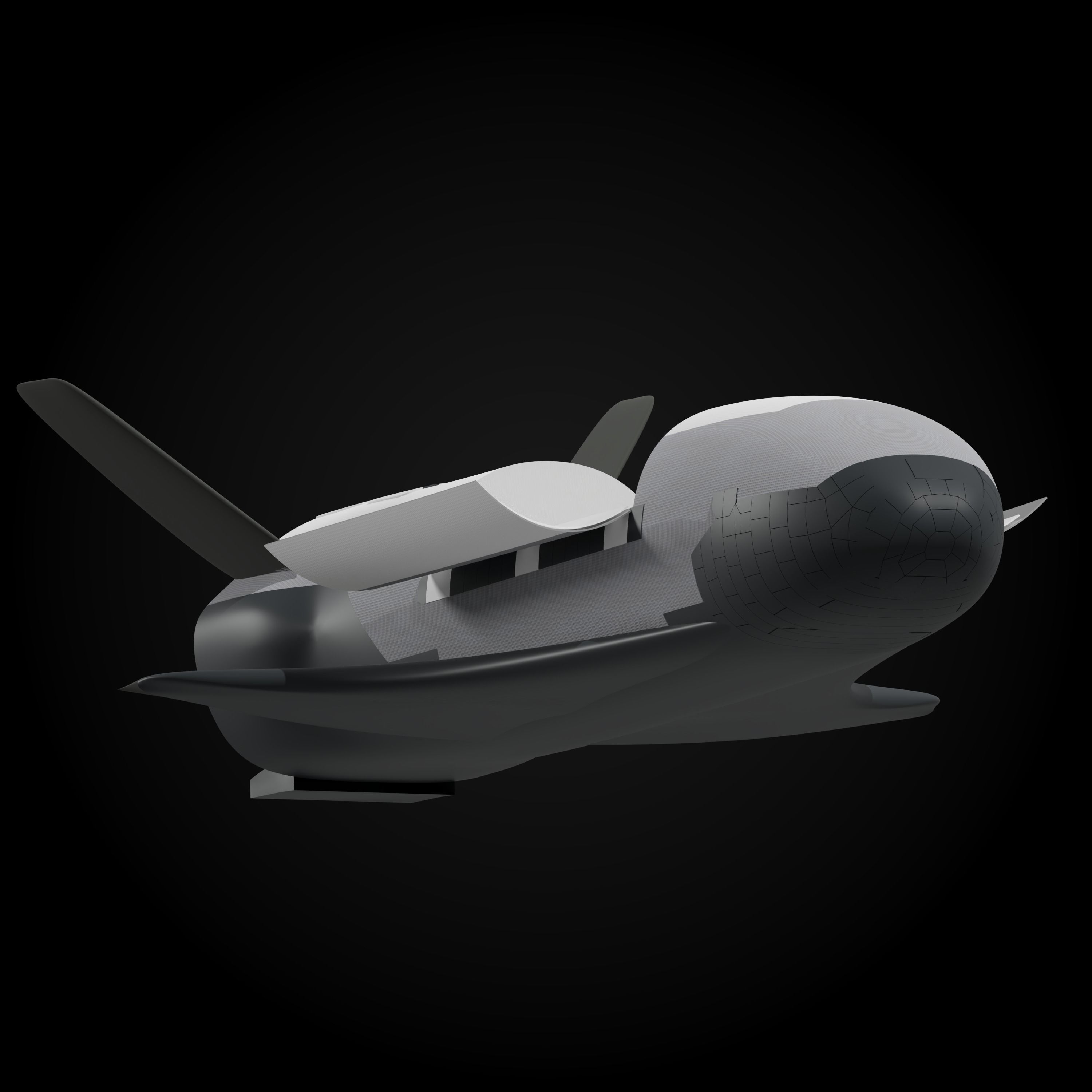X-37B Spaceplane 3D model | CGTrader