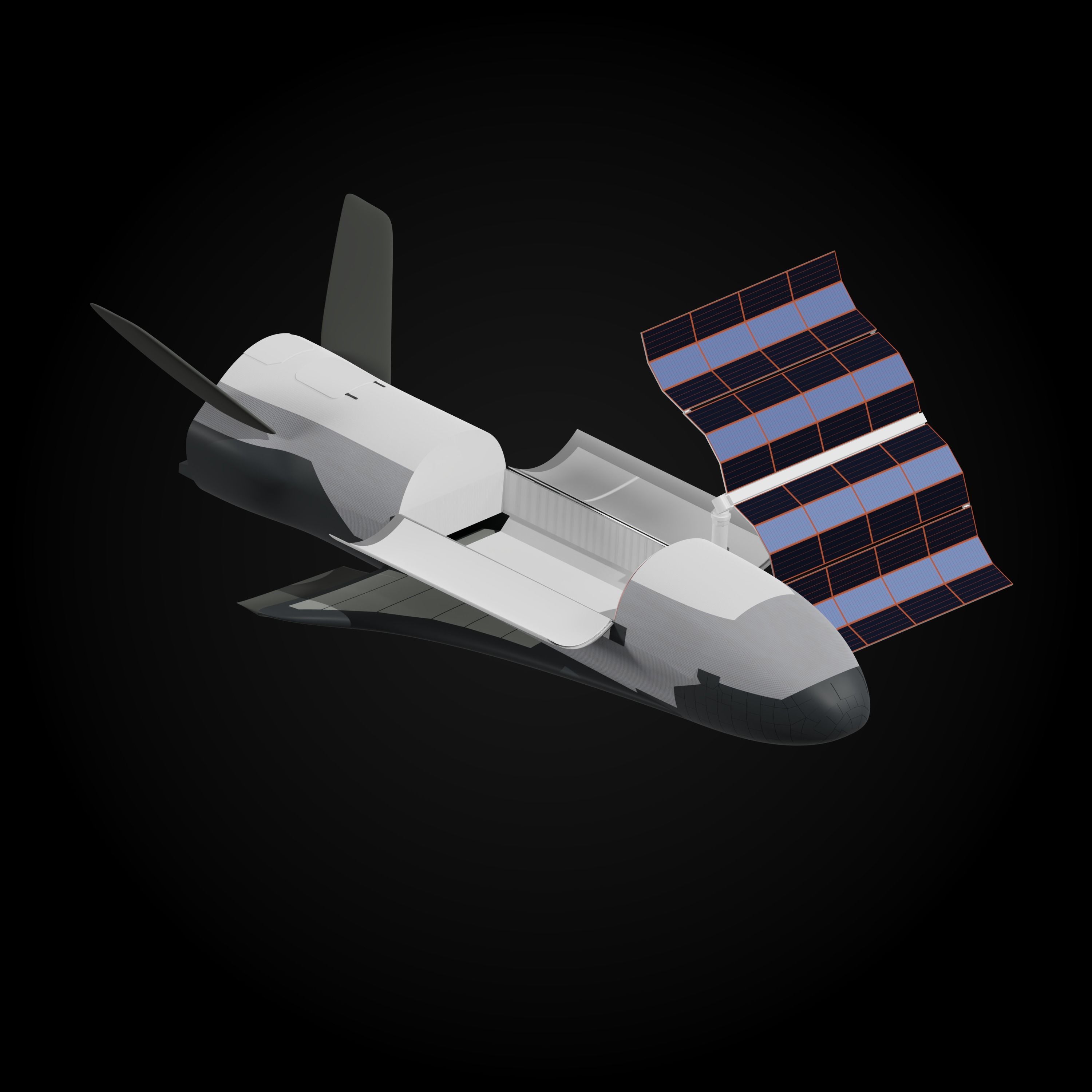 X-37B Spaceplane 3D model | CGTrader