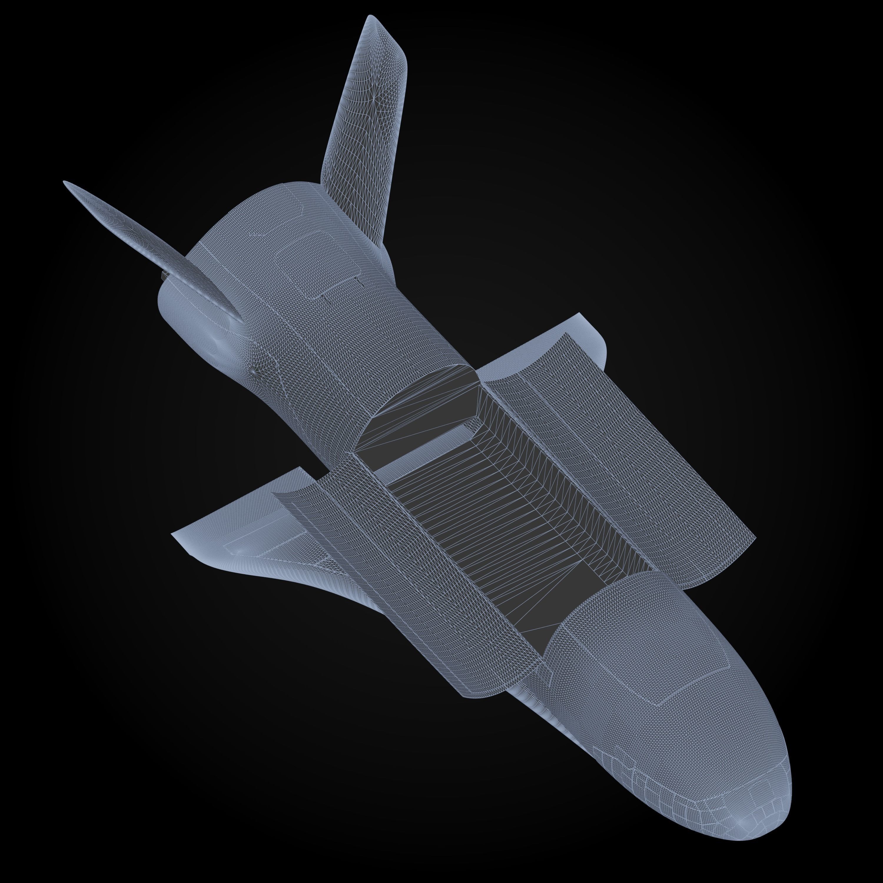X-37B Spaceplane 3D model | CGTrader