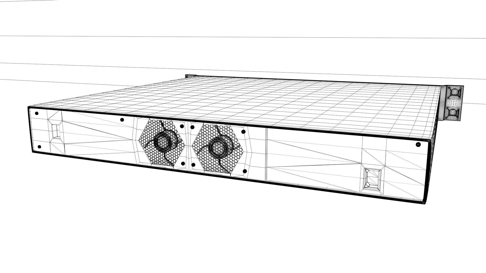 Host machine chassis storage model 3D model | CGTrader
