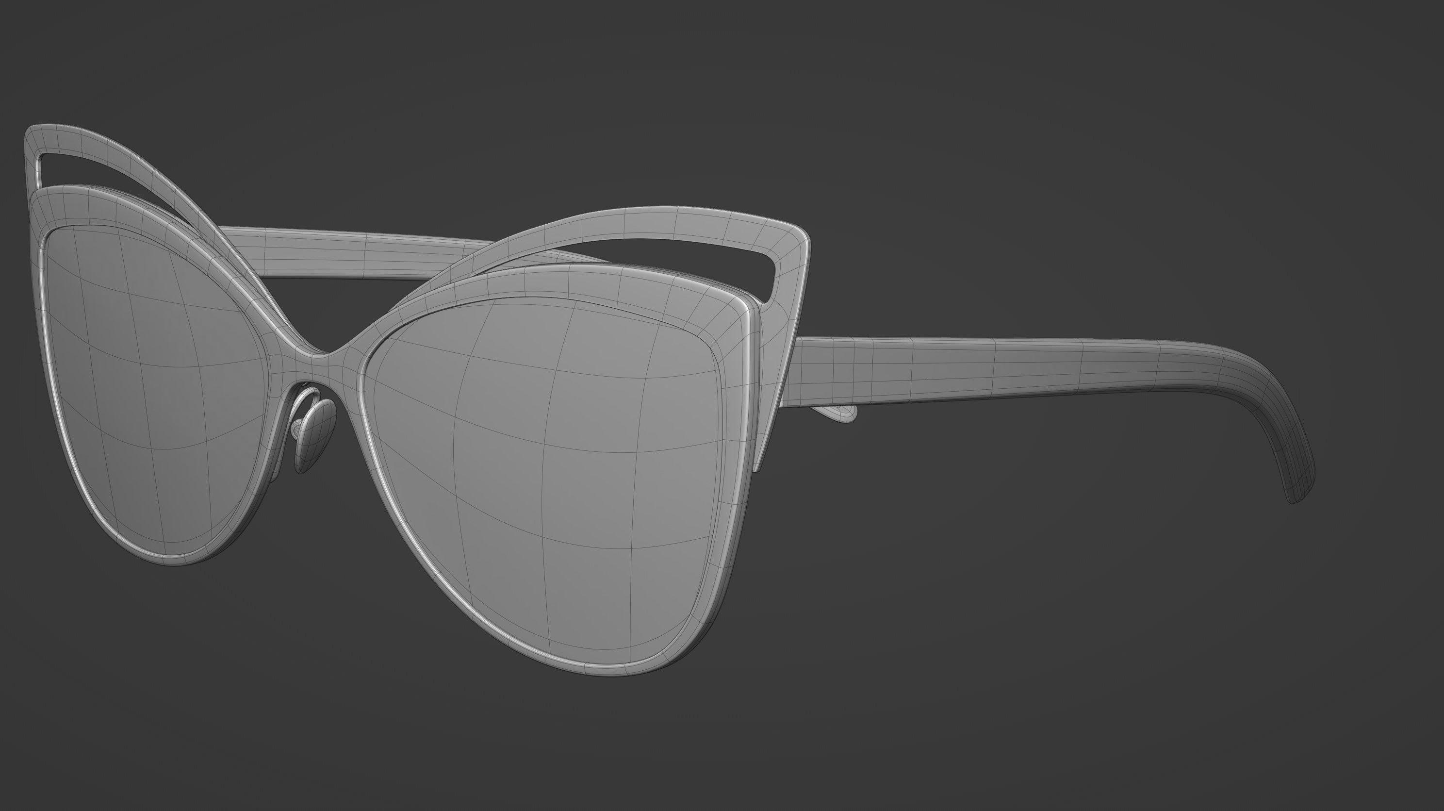 Matrix Resurrections Lexy Sunglasses 3D model | CGTrader