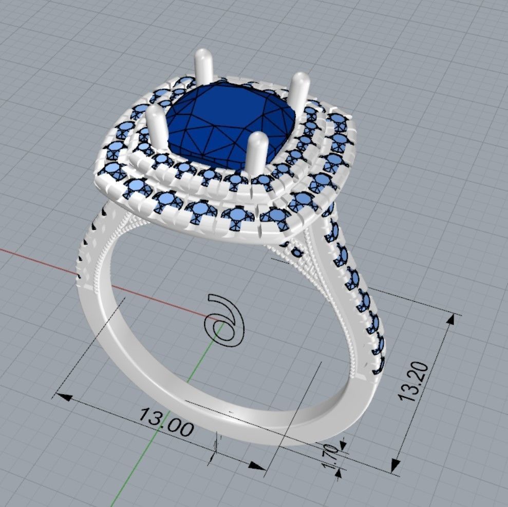 Ring 3DM STL OBJ model for 3D printing and CNC 3D print model 3D model 3D printable | CGTrader