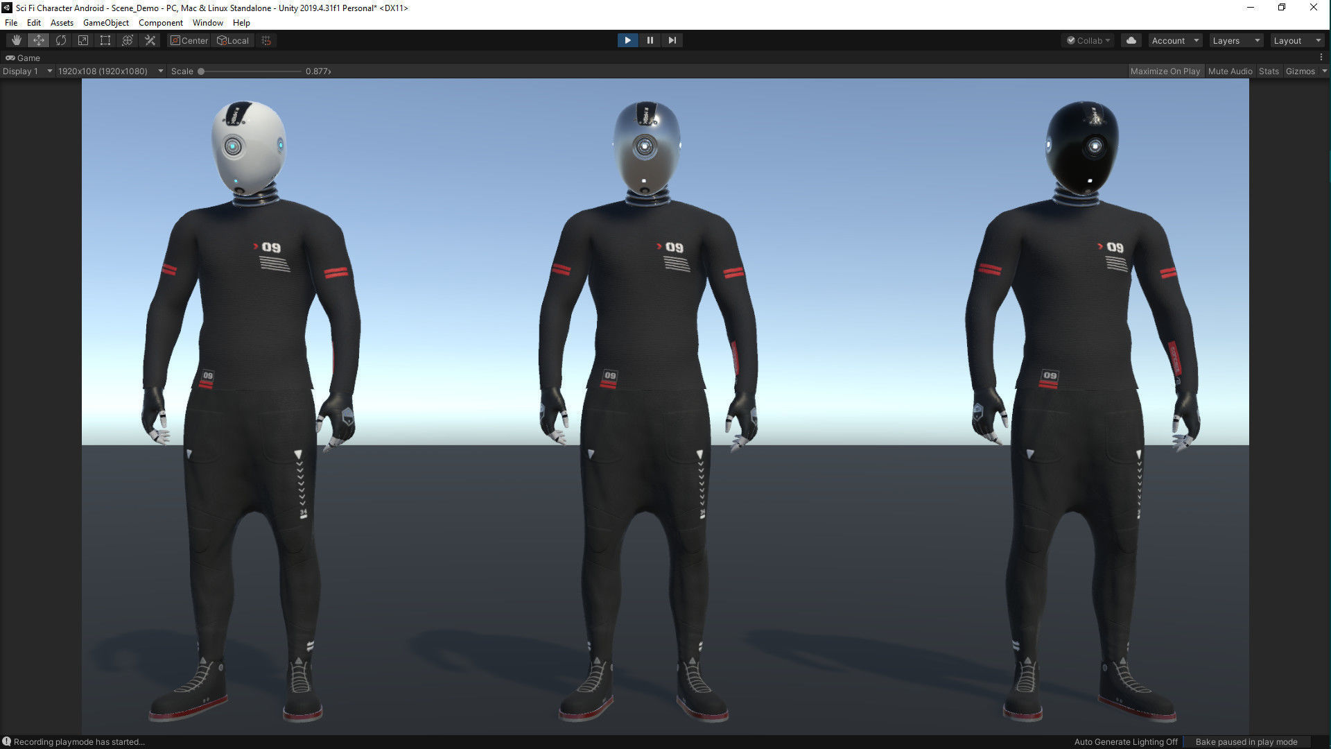 3D model Sci Fi Character Android VR / AR / low-poly | CGTrader