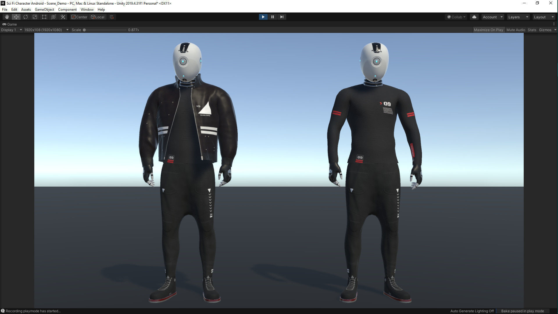 3D model Sci Fi Character Android VR / AR / low-poly | CGTrader