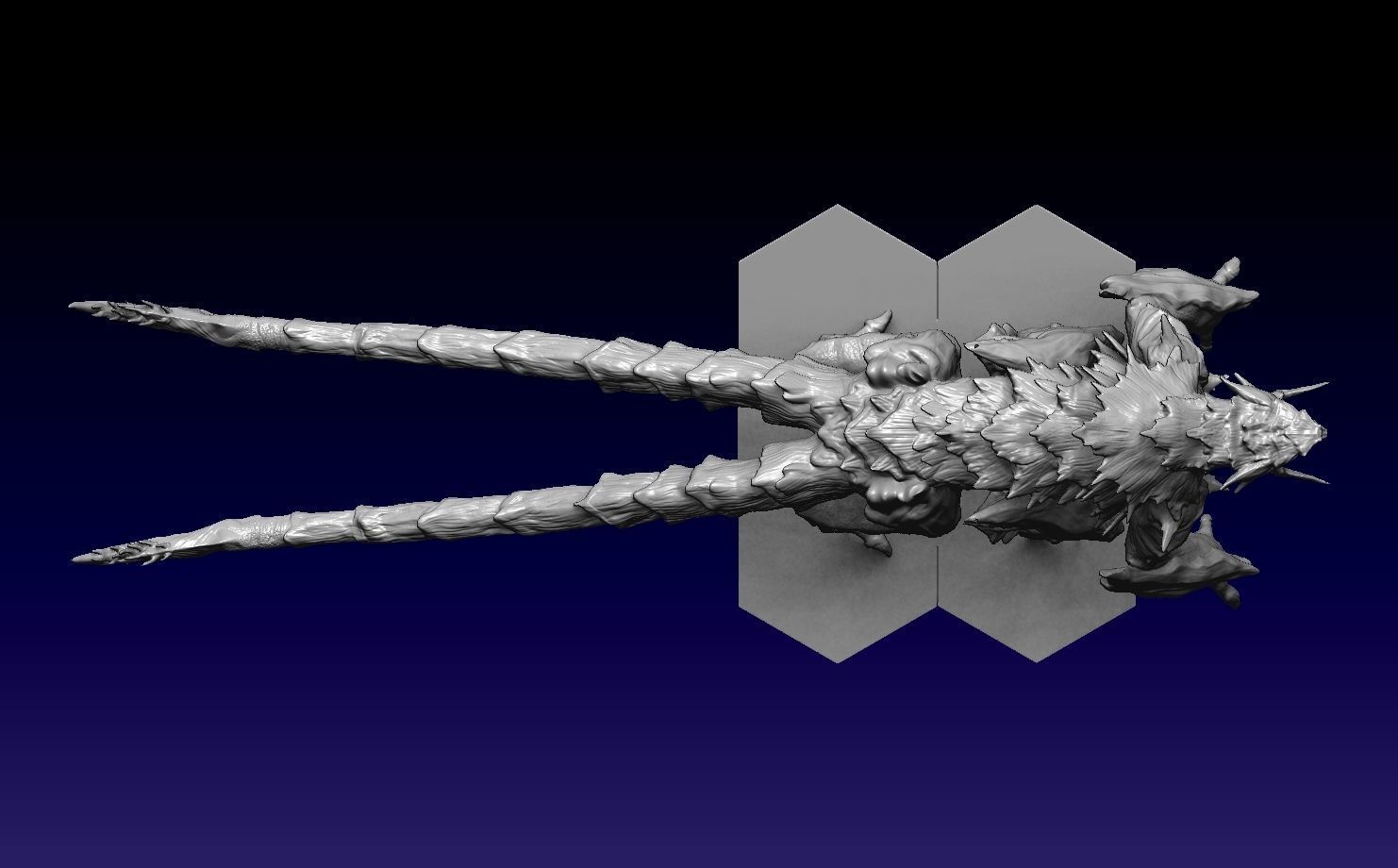 pacific rim mega kaiju 3D model | CGTrader