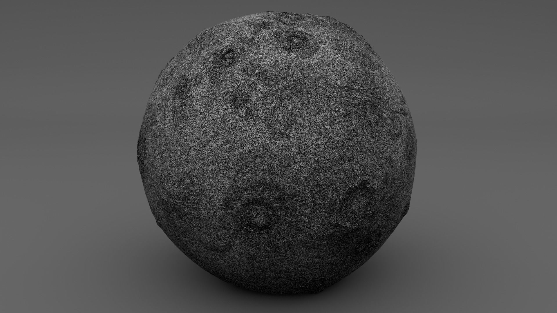 Luna - moon free 3D model 3D printable | CGTrader