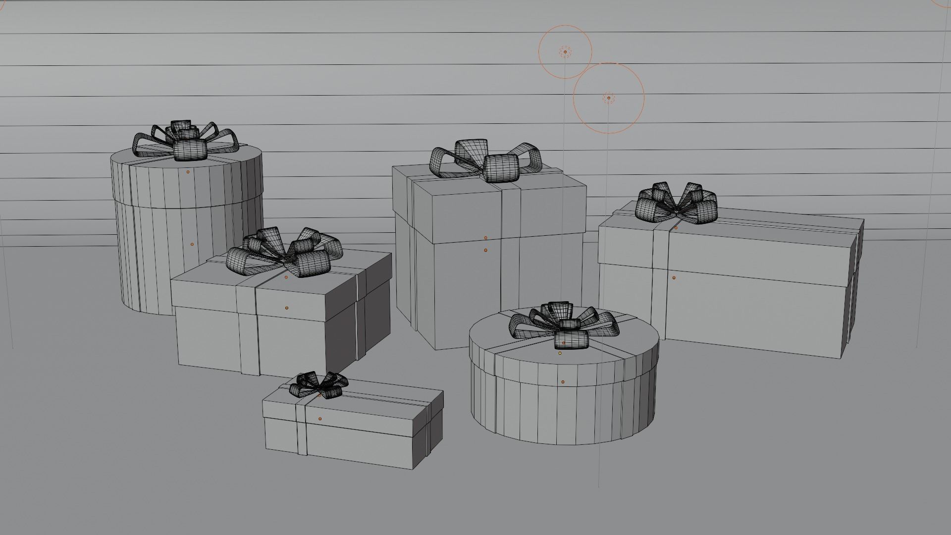 3D rendering gift wrapping free VR / AR / low-poly 3D model | CGTrader