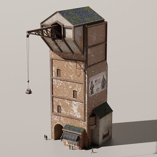 Slaughter House 3D model | CGTrader