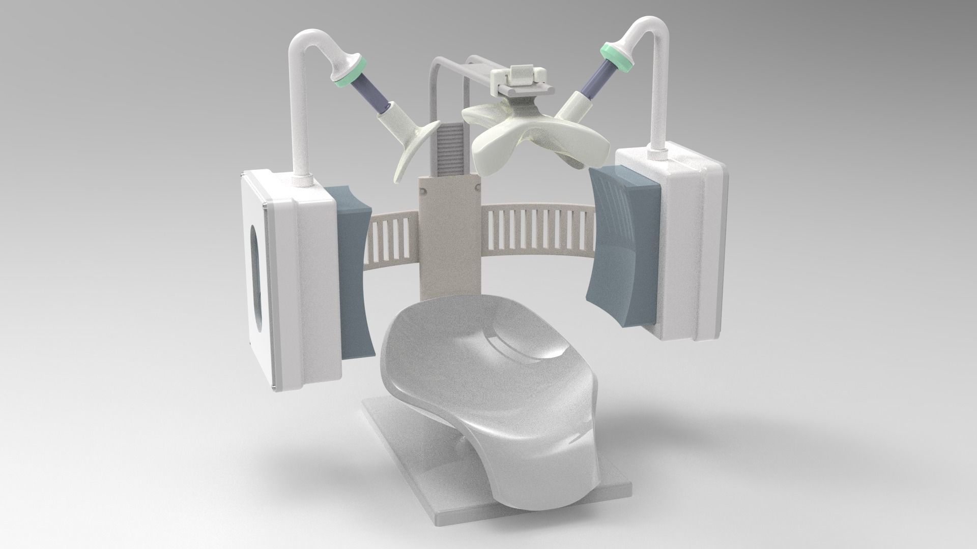 3D model Ultrasound brain-imaging helmet VR / AR / low-poly | CGTrader