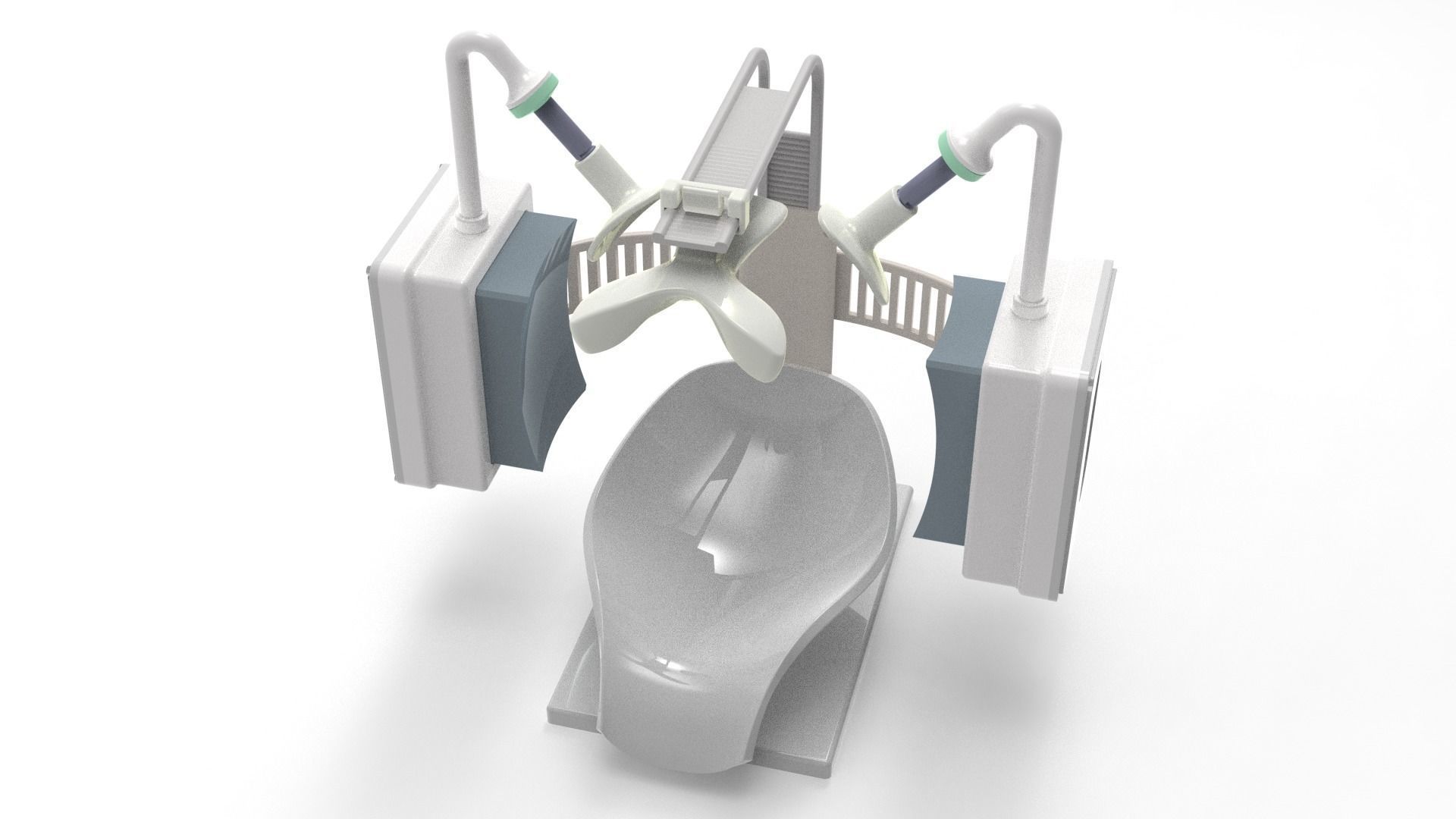 3D model Ultrasound brain-imaging helmet VR / AR / low-poly | CGTrader