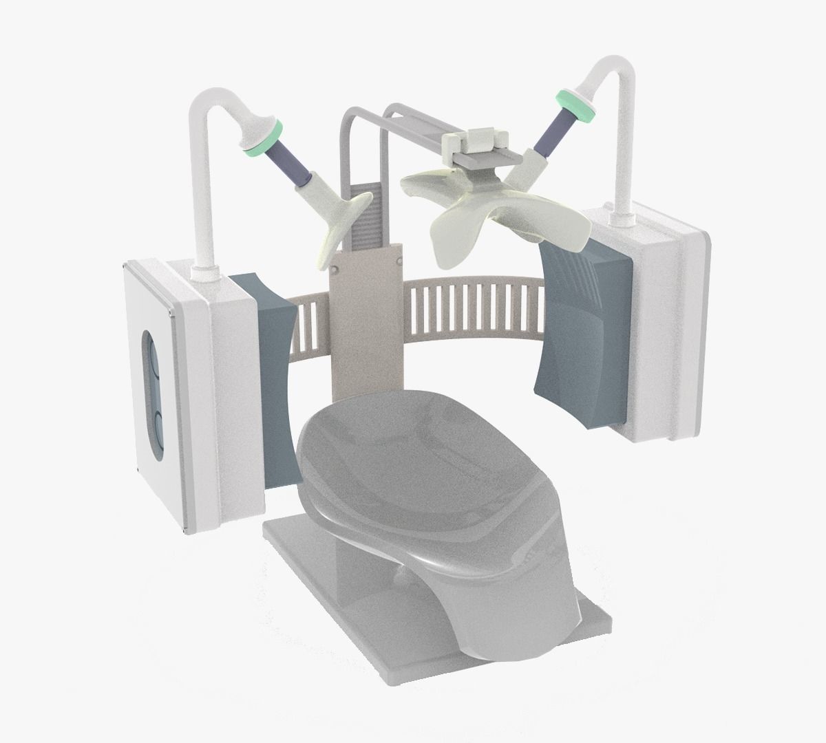 3D model Ultrasound brain-imaging helmet VR / AR / low-poly | CGTrader