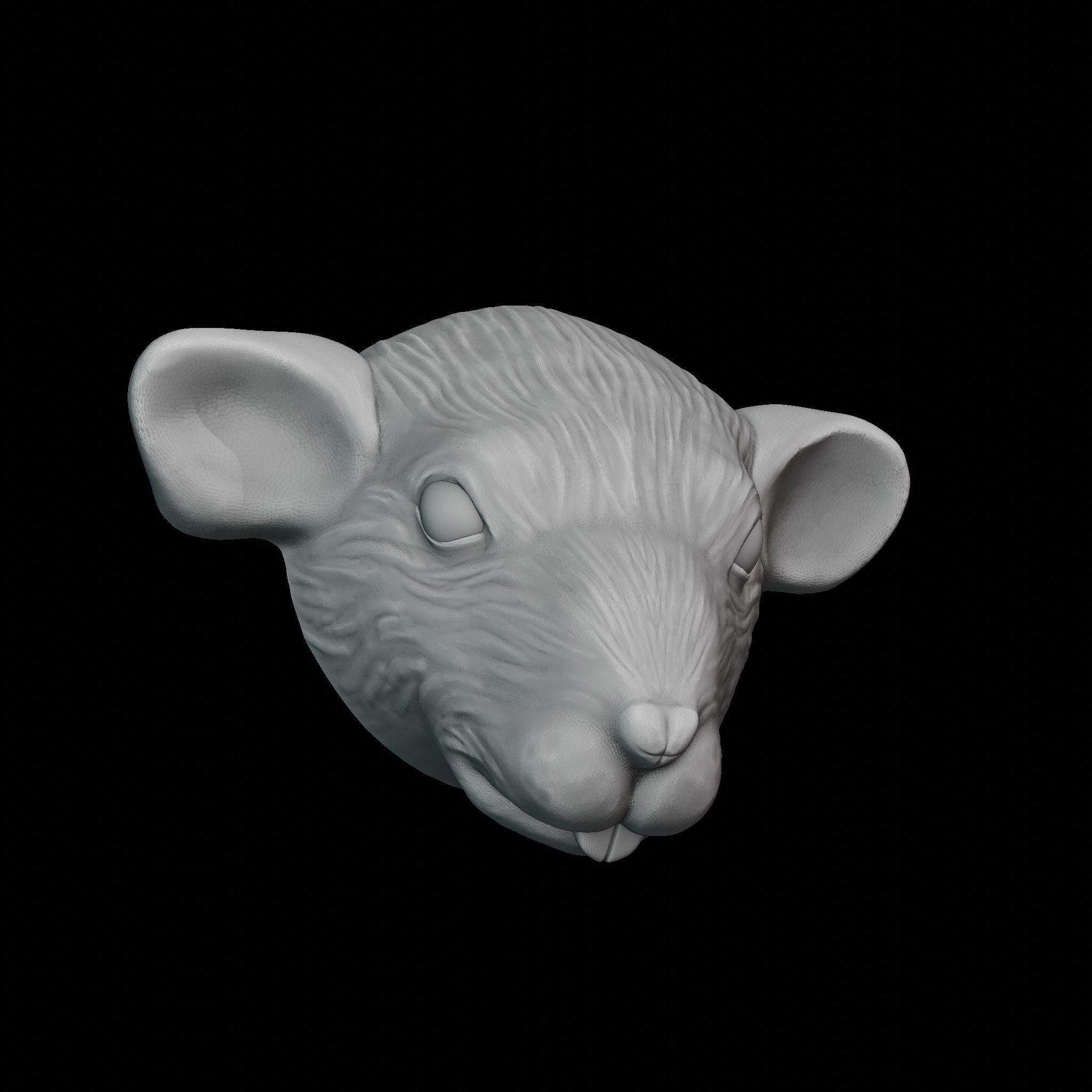 Rat decor 3D model 3D printable | CGTrader