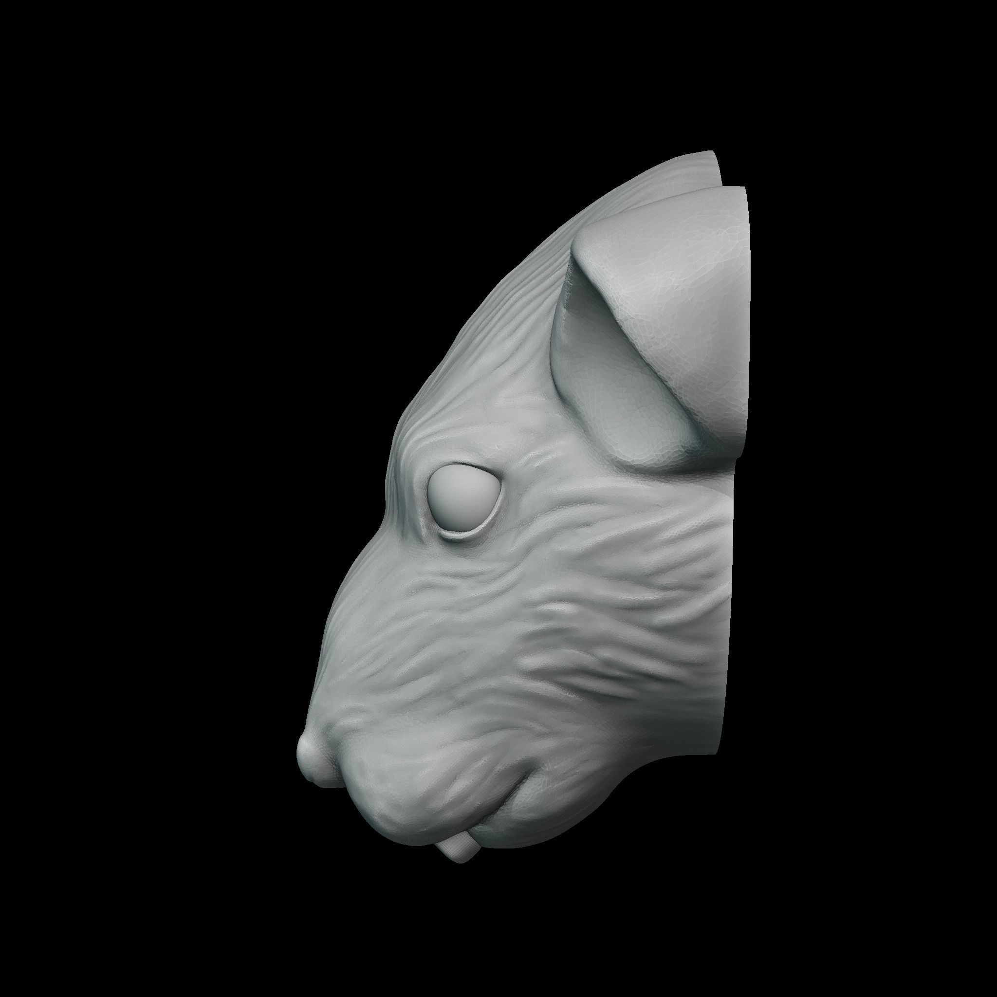 Rat decor 3D model 3D printable | CGTrader