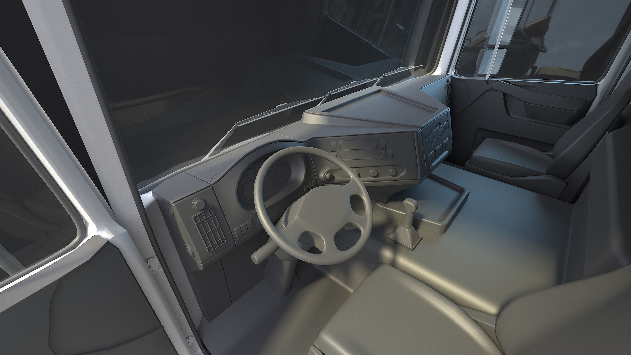 DAF Tropco Tank Transporter Mid-Poly 3D model | CGTrader