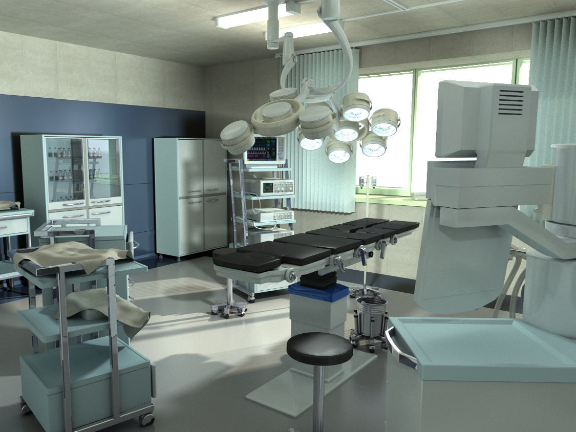 operating room 3D model | CGTrader