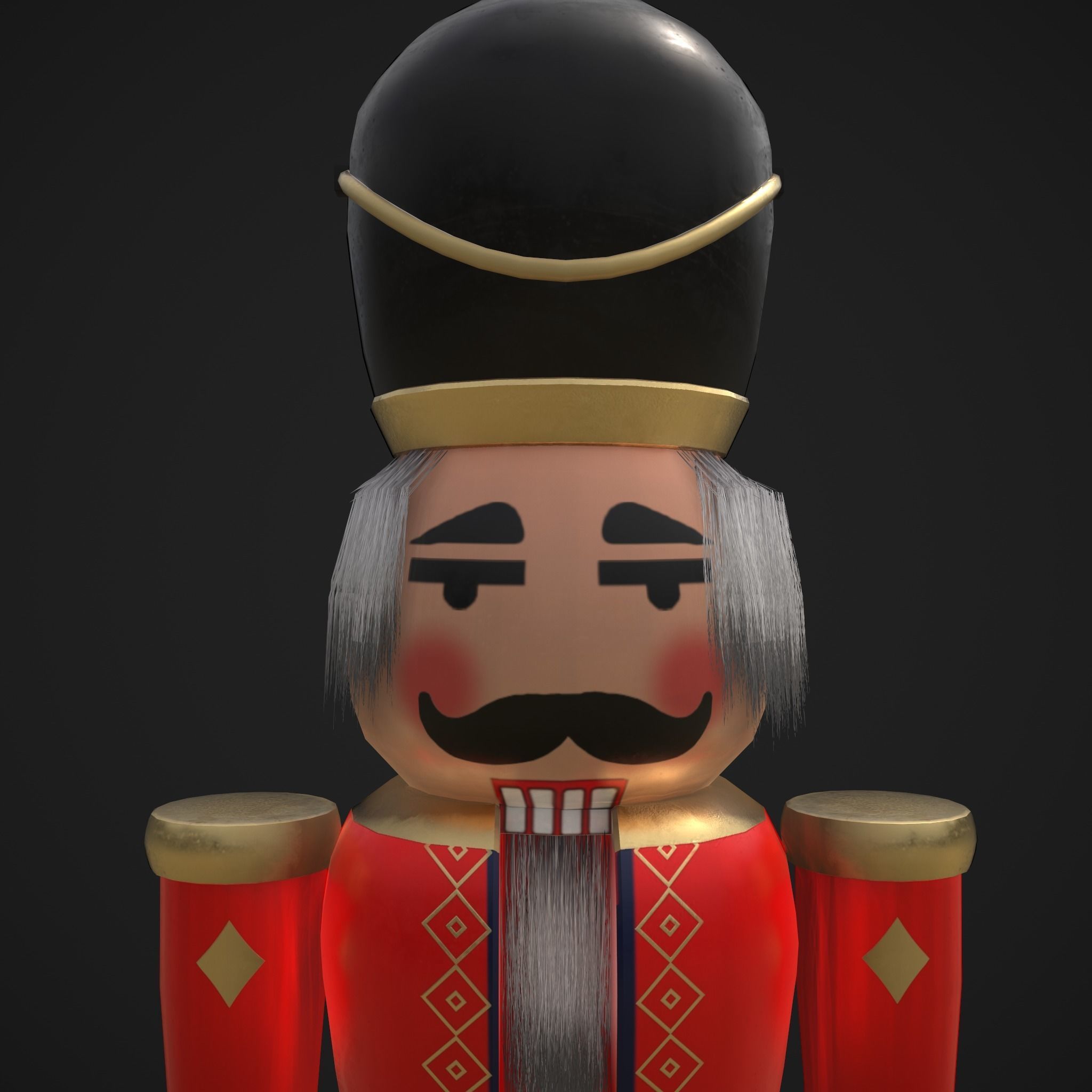 3D model Nut Cracker VR / AR / low-poly | CGTrader