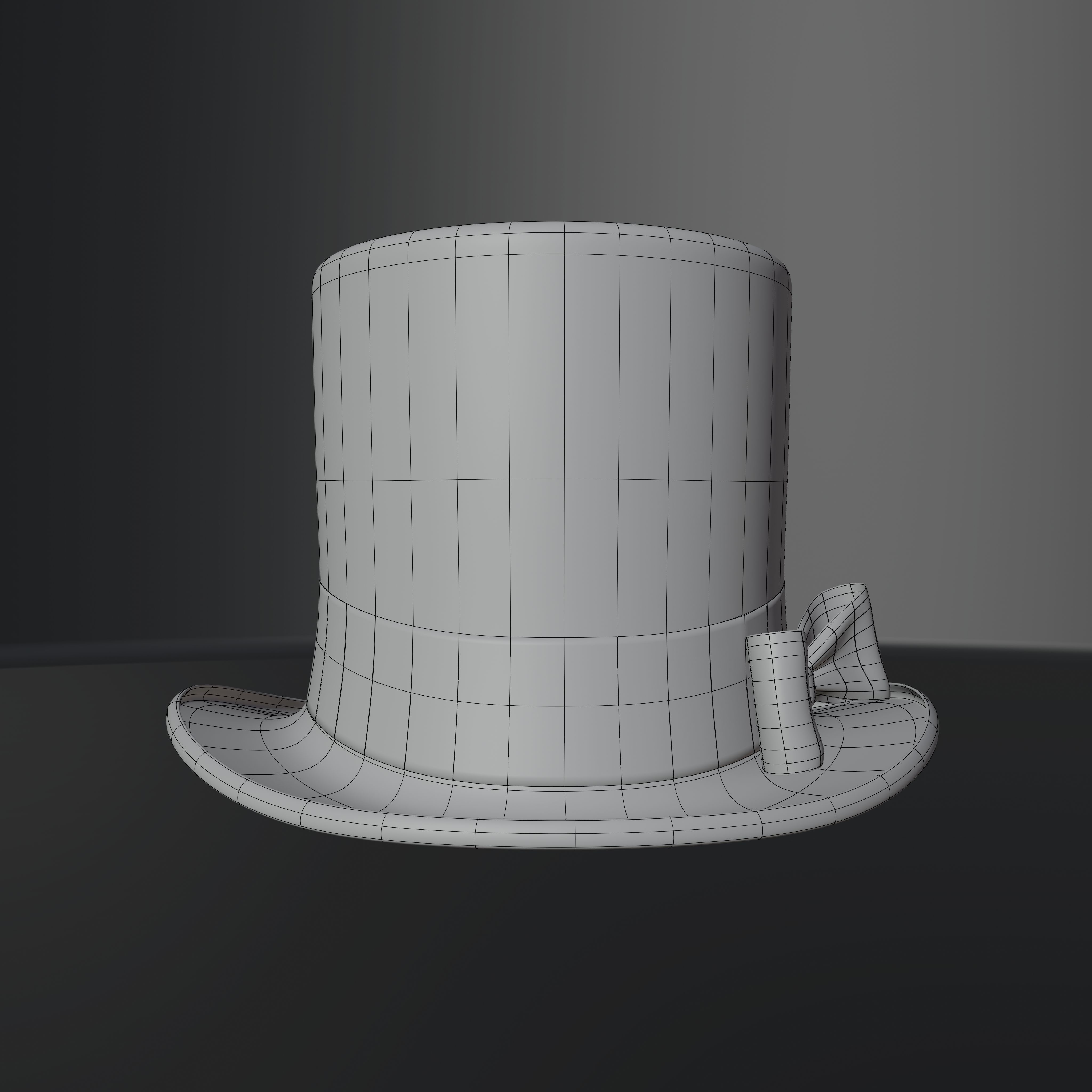 3D model Top Hat Photorealistic PBR VR / AR / low-poly | CGTrader