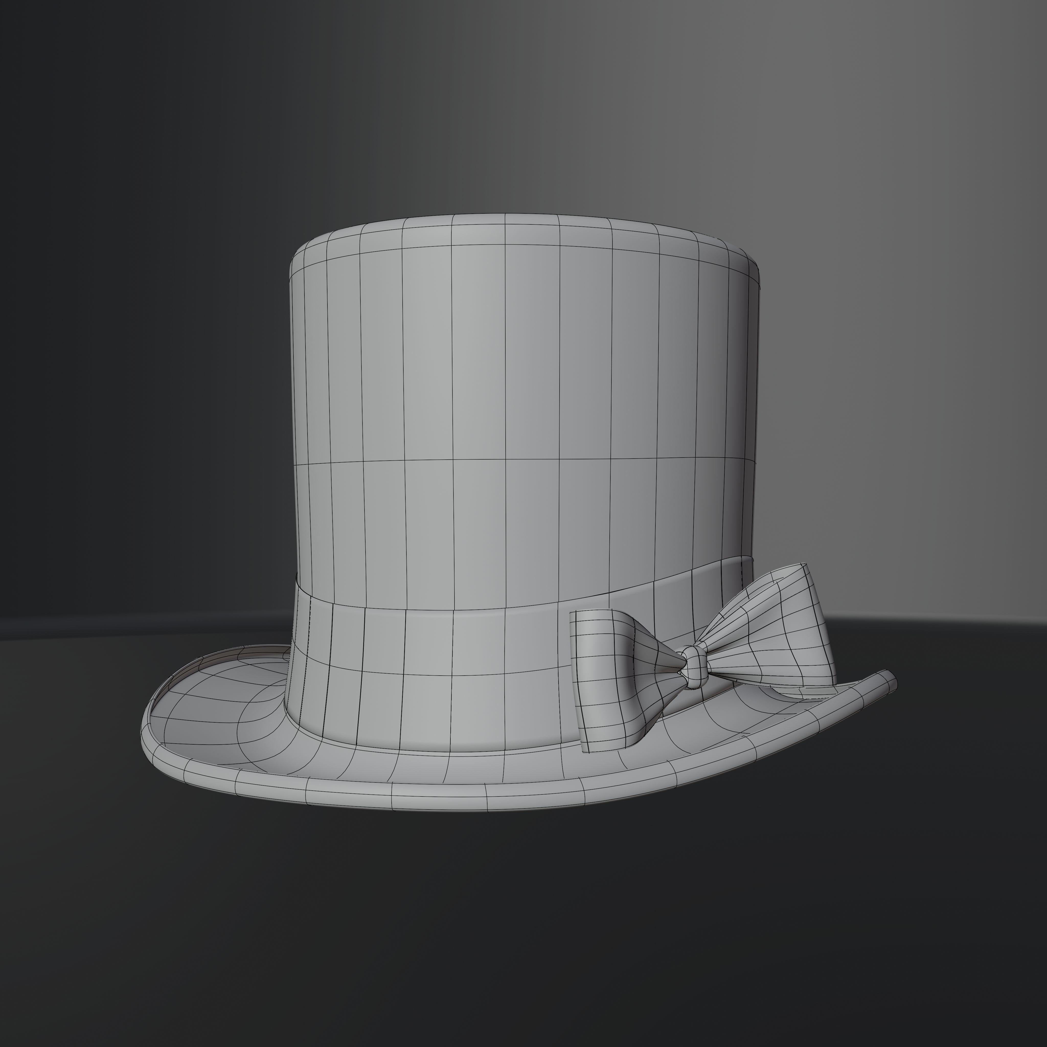3D model Top Hat Photorealistic PBR VR / AR / low-poly | CGTrader