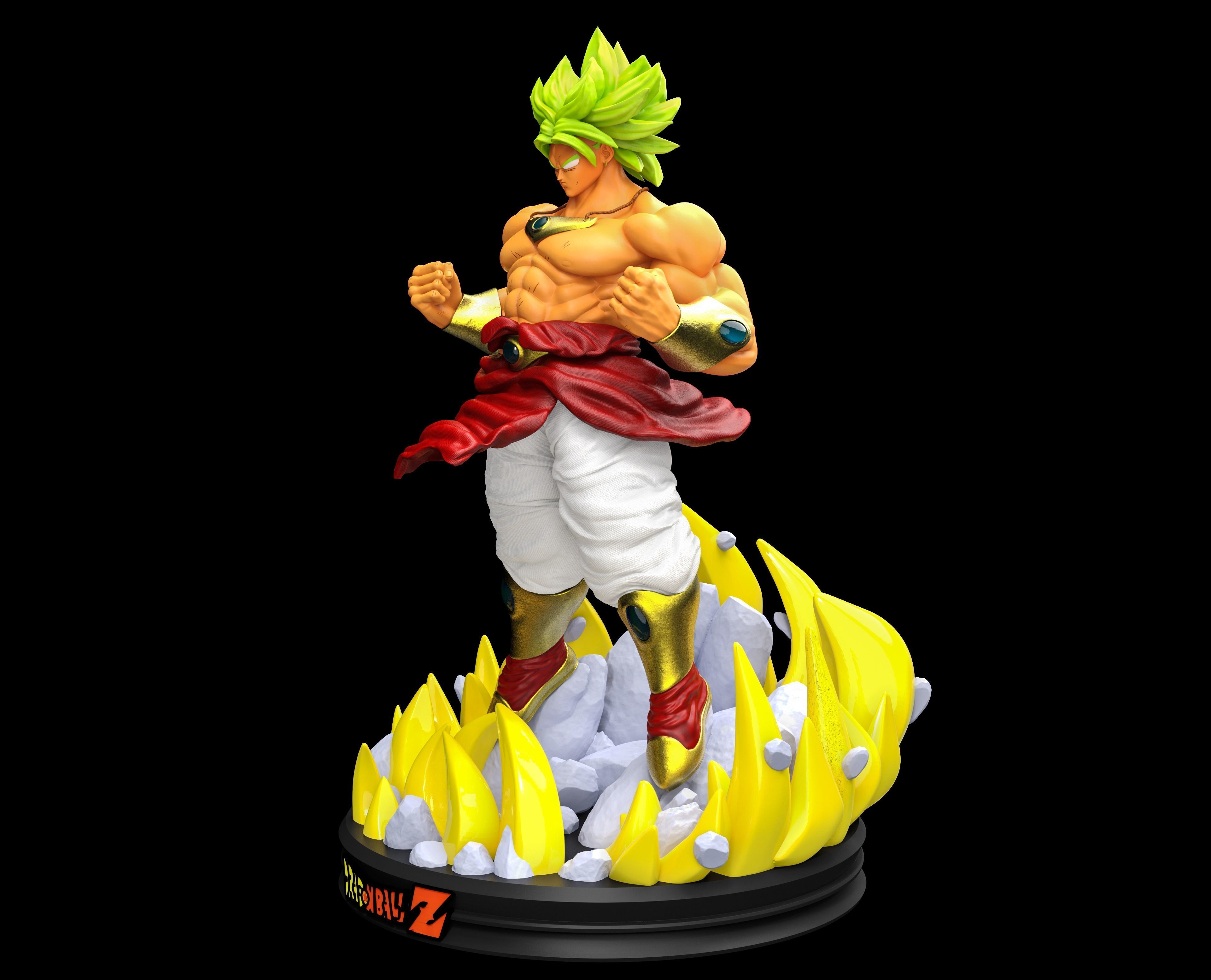 BROLY DRAGON BALL 3D model 3D printable | CGTrader