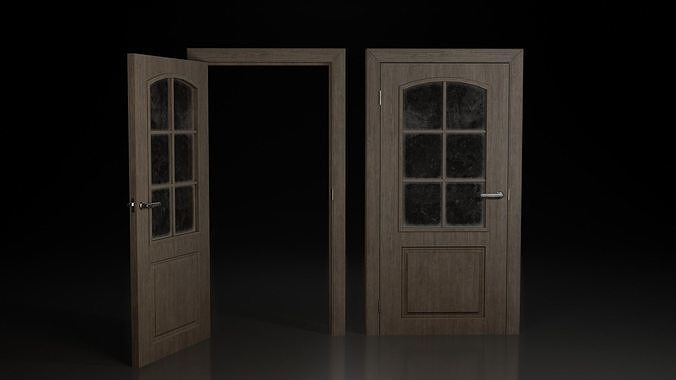 3D model Door Horror VR / AR / low-poly | CGTrader