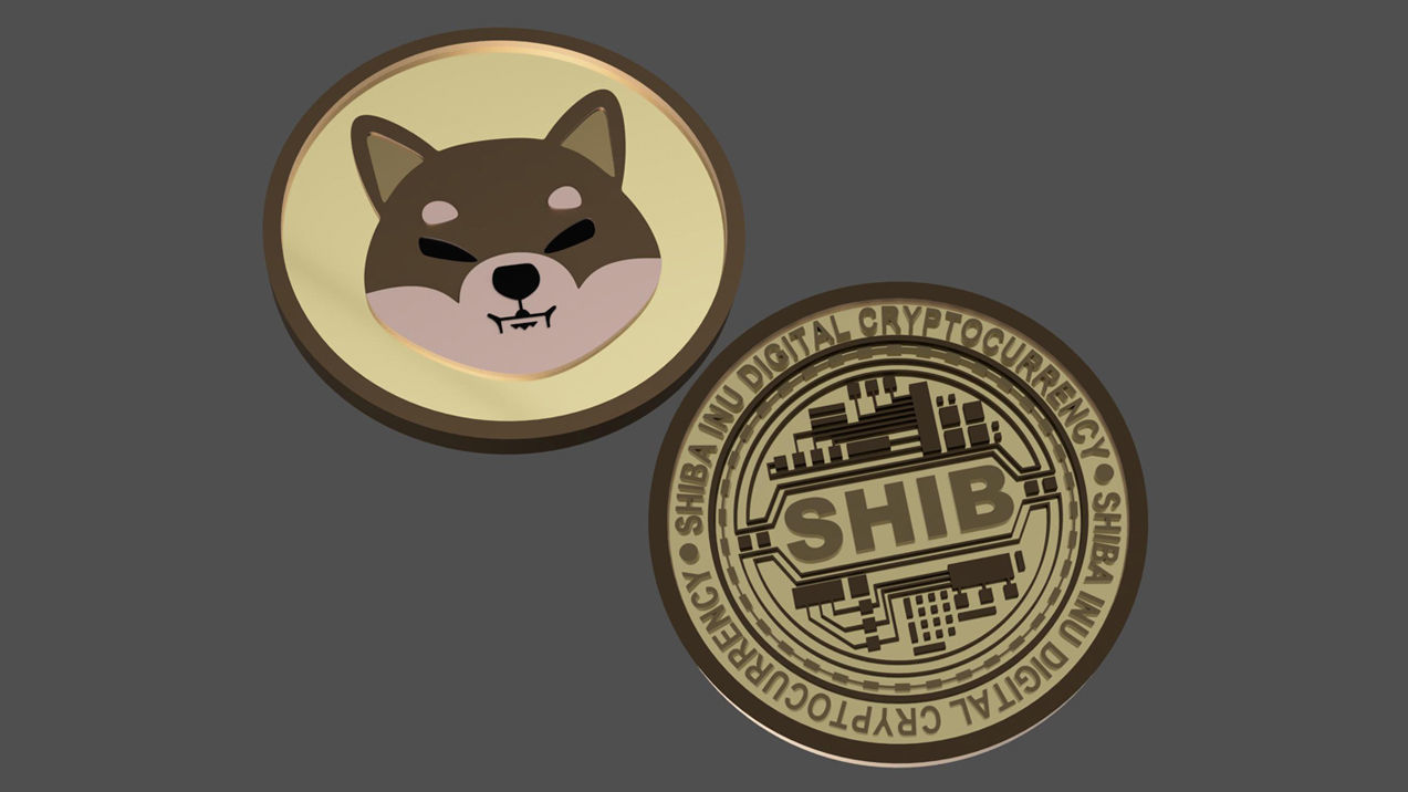 Shiba Inu Coin 3d Model - SHIB STL 3d Print 3D model 3D printable ...