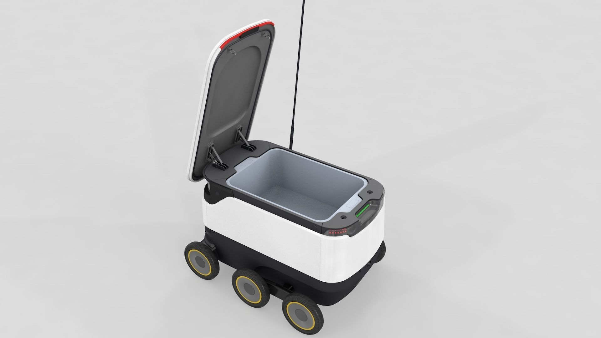 Delivery Robot Starship 3D model animated rigged | CGTrader