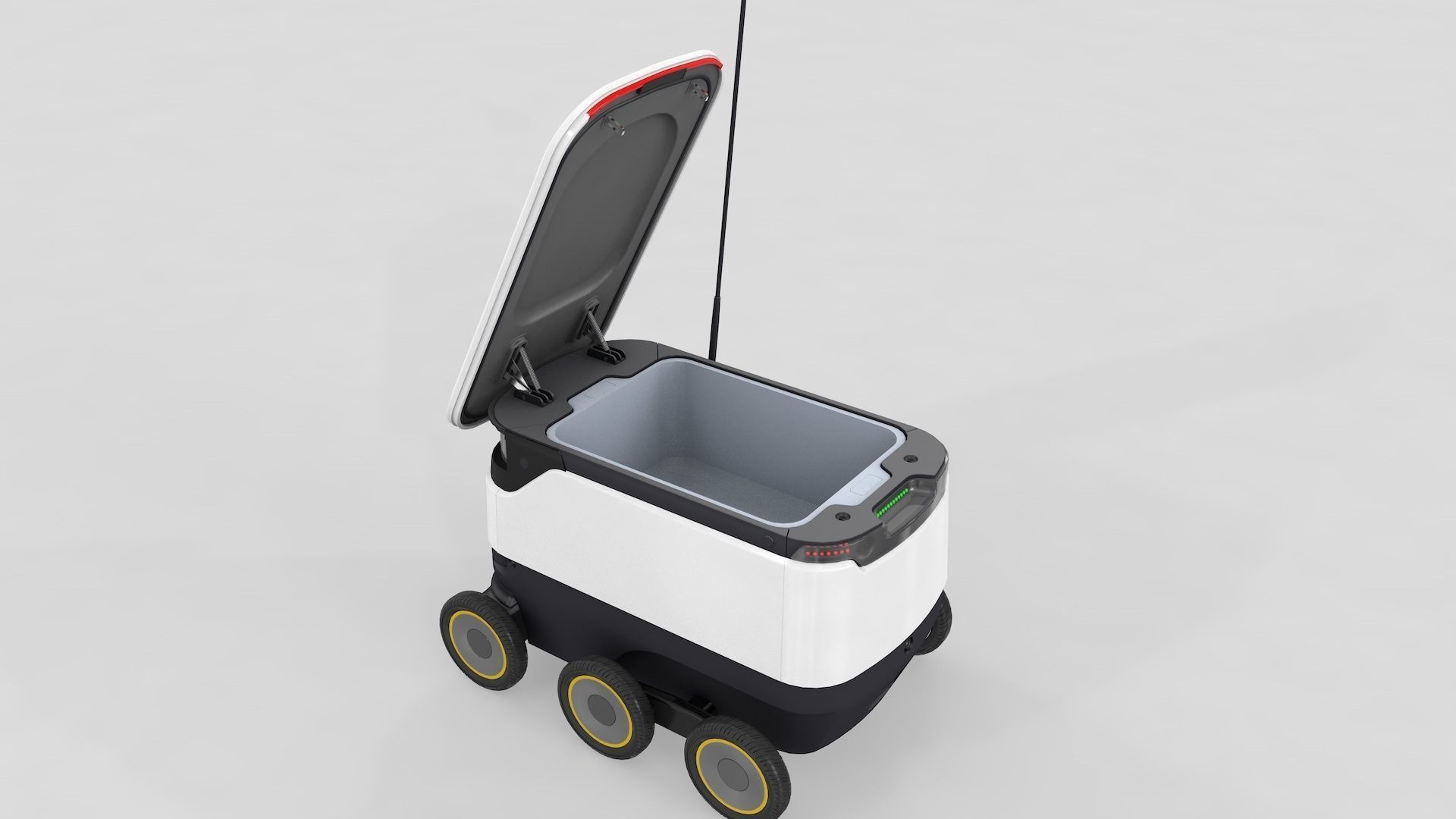 Delivery Robot Starship 3D model animated rigged | CGTrader