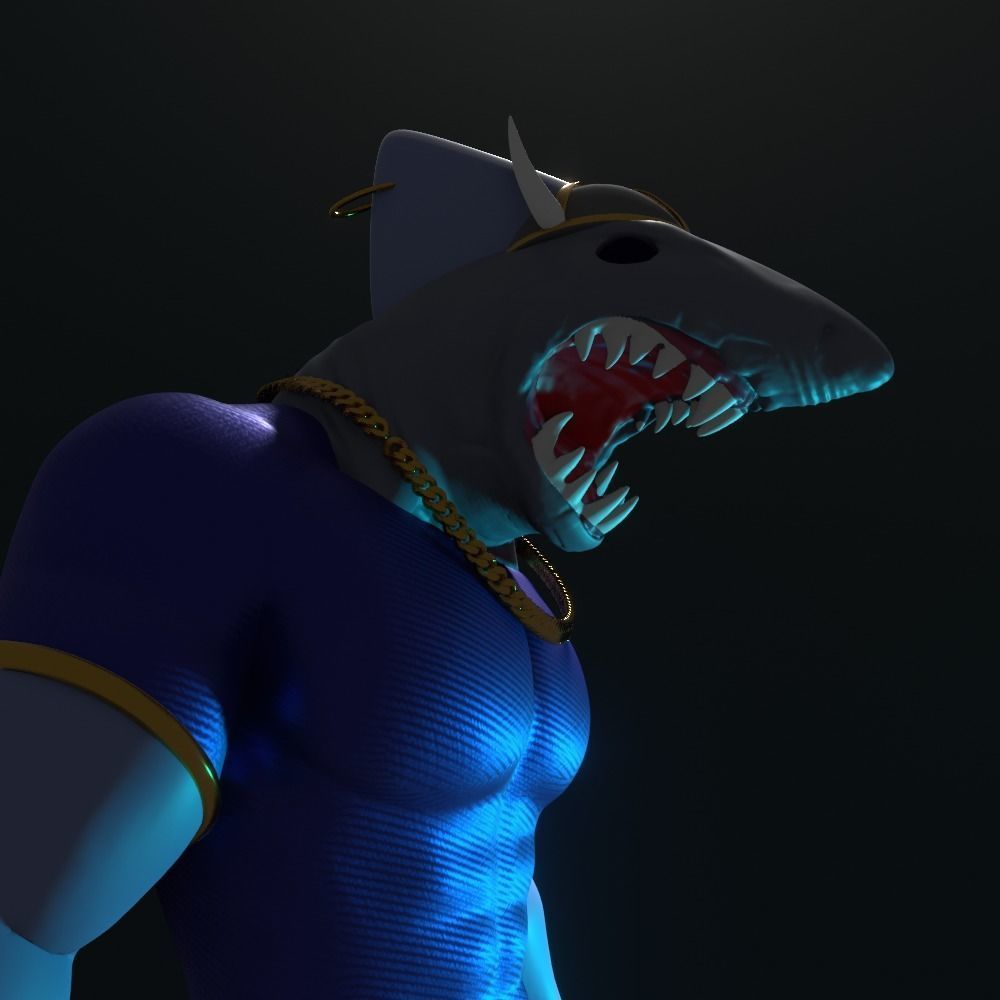 Viking Shark 3D model | CGTrader