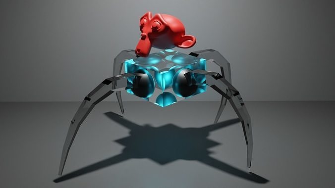 Creature Character 3D model animated rigged | CGTrader