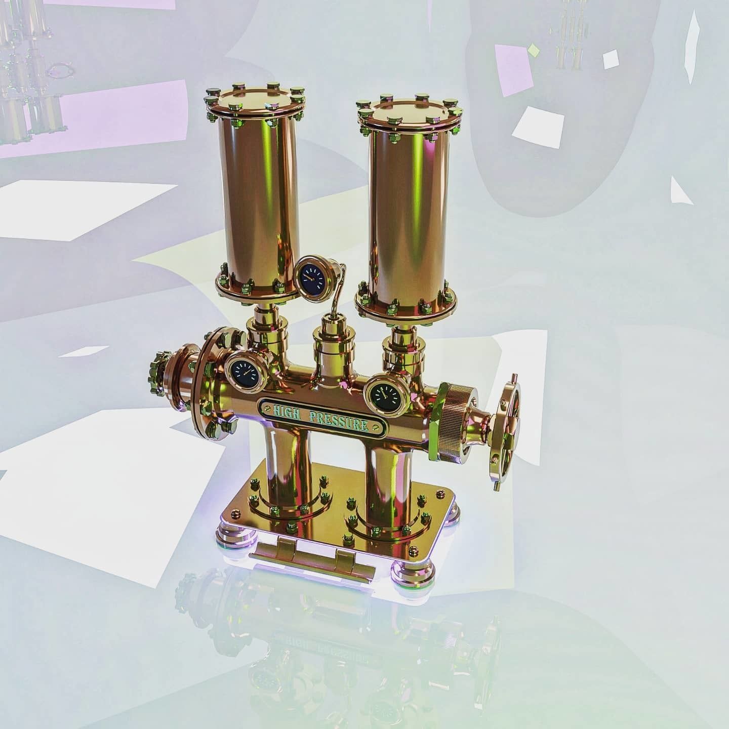 High Pressure 3D model | CGTrader