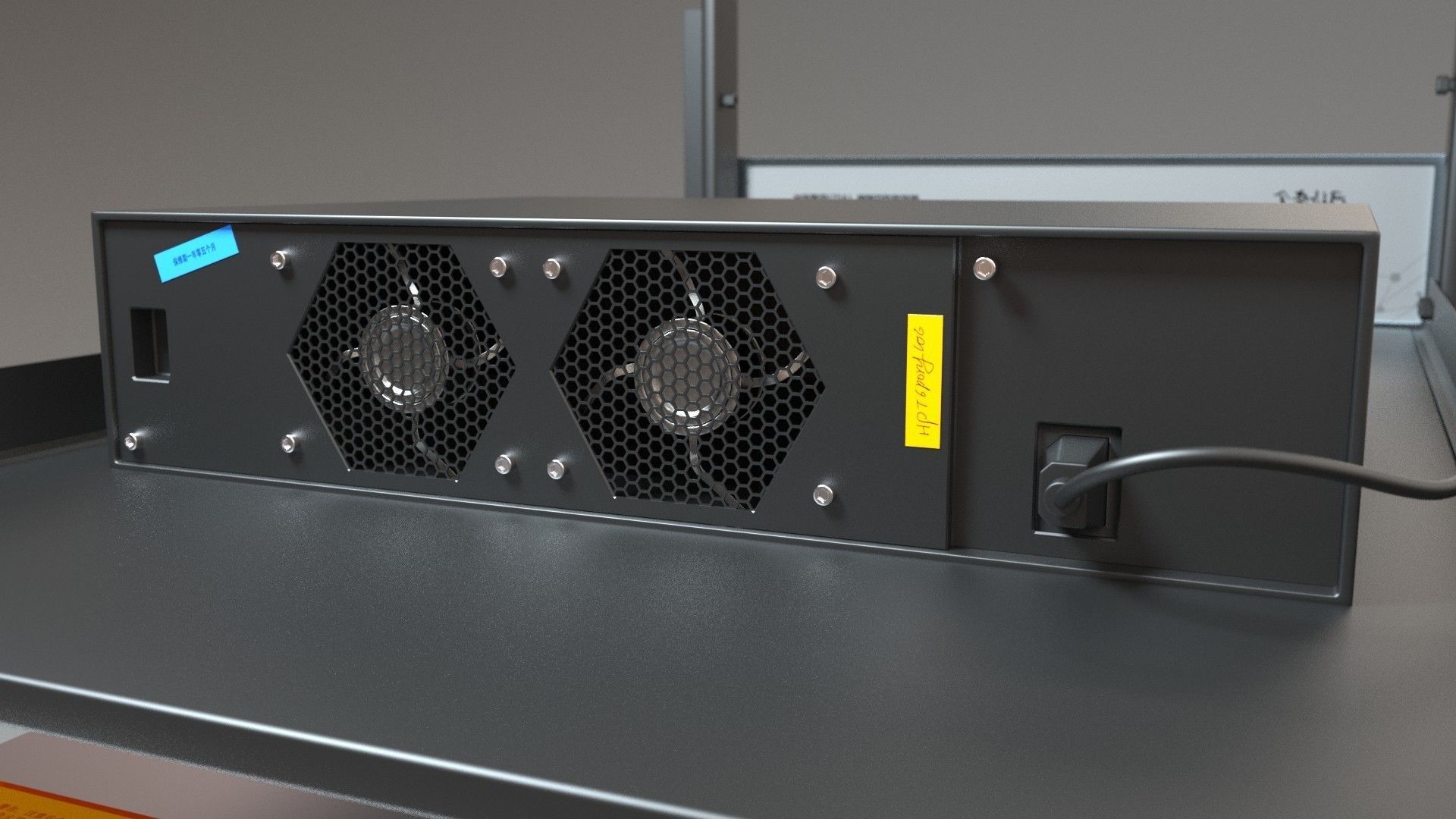 Host machine chassis memory model 3D model | CGTrader