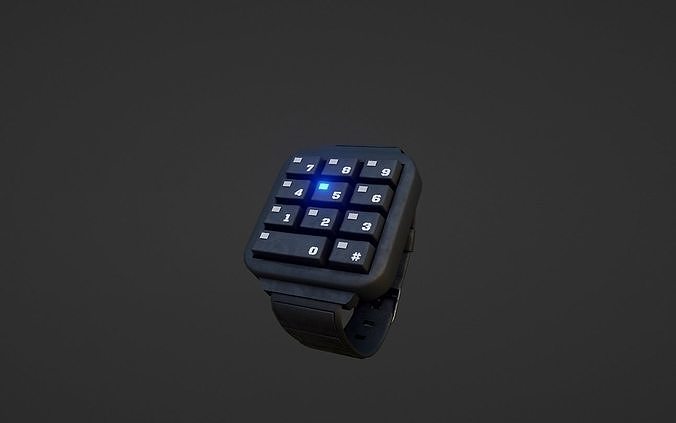 Keyboard Clock free VR / AR / low-poly 3D model | CGTrader