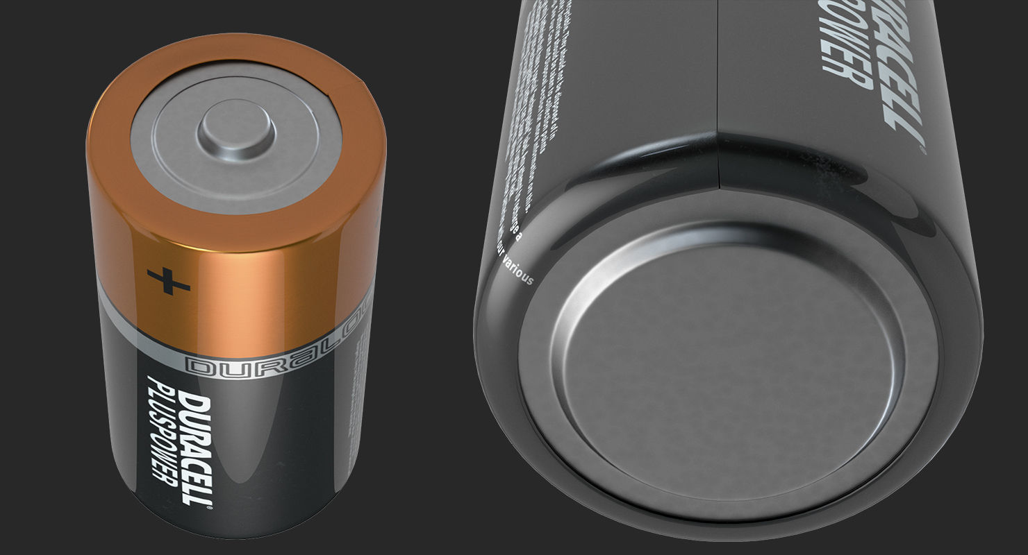 Duracell Batteries Collection | CGTrader