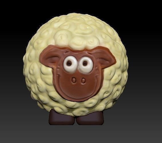 SHEEP printable 1 3D model 3D printable | CGTrader