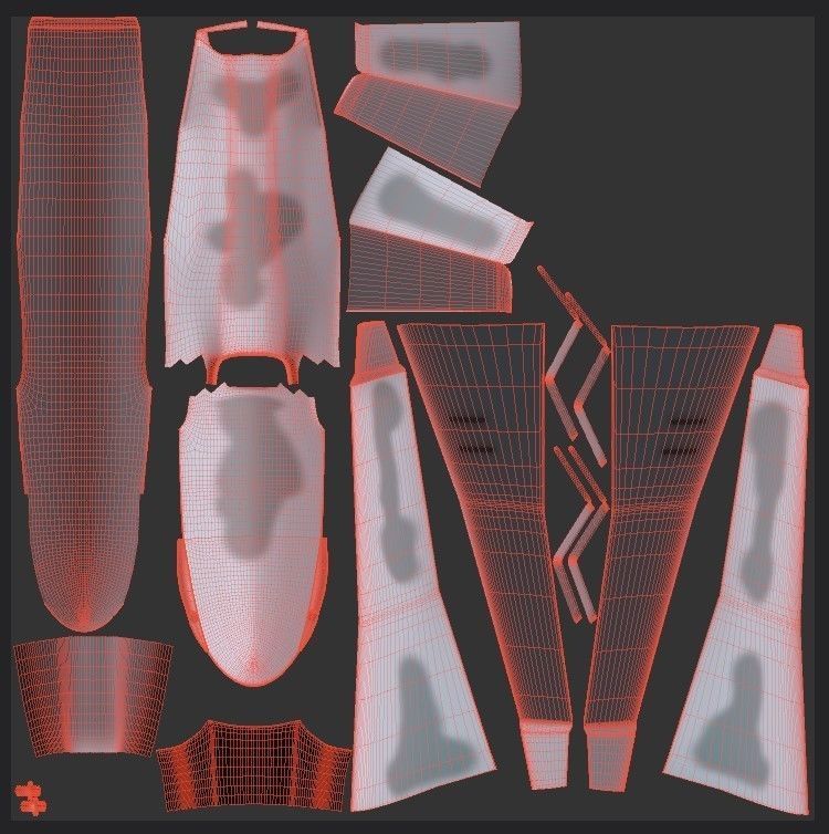 General Atomics Defender UAV concept 3D model | CGTrader