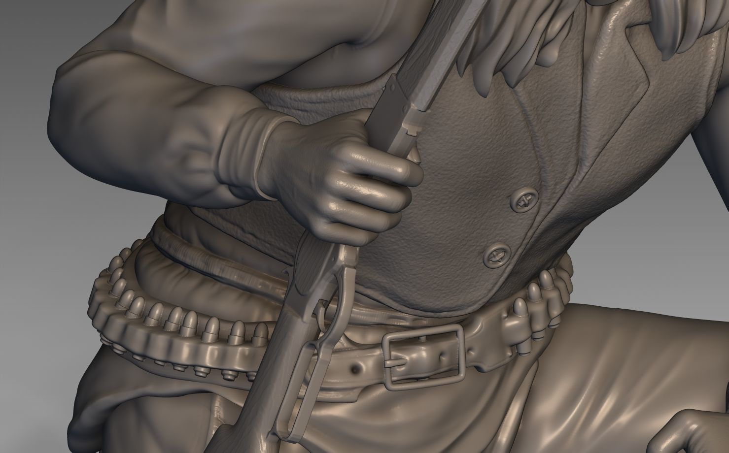 American Native Apache 3D model 3D printable | CGTrader