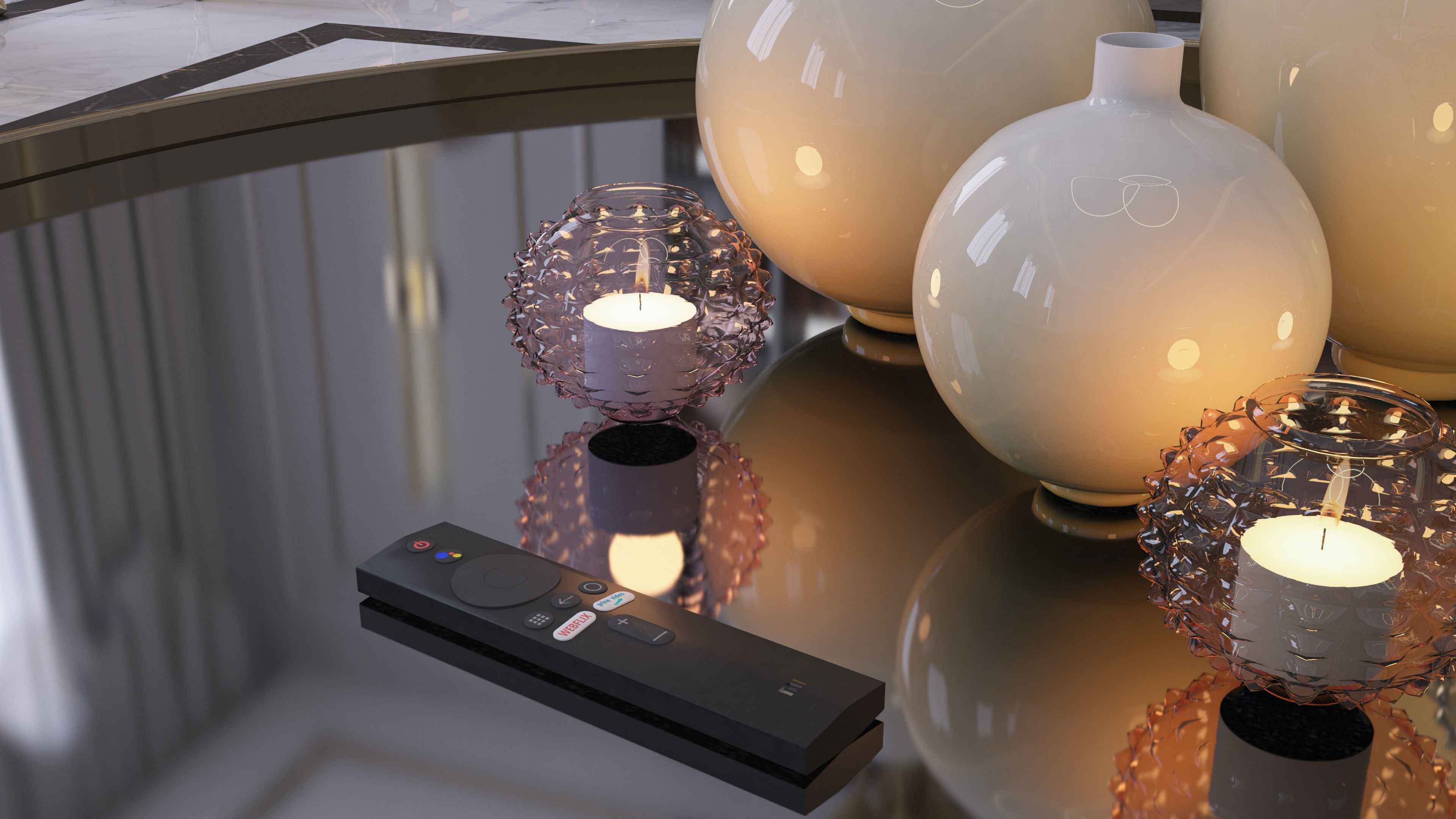 3D model Remote Controller for Android Tv Box 3D Model VR / AR / low ...