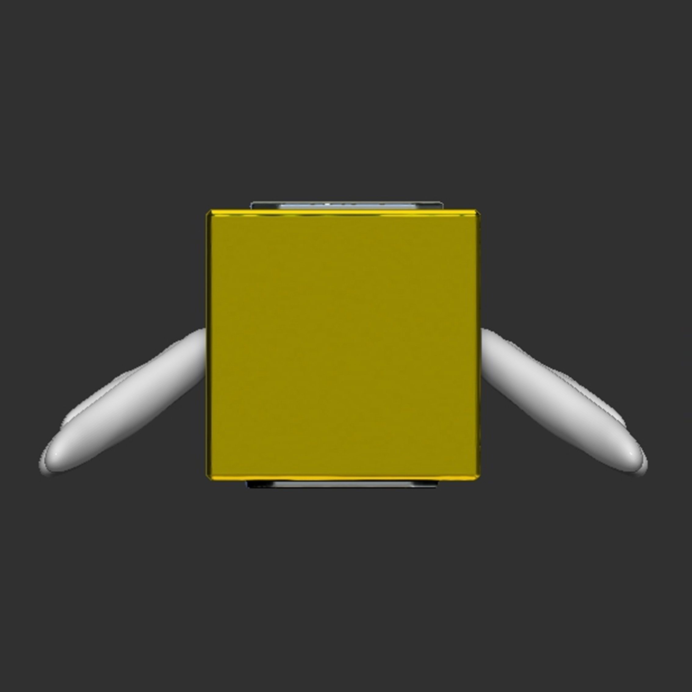 Flying Question Block 3D model 3D printable | CGTrader