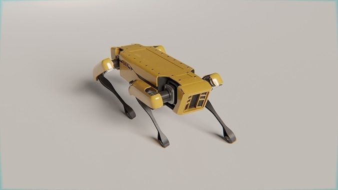 Spot mini rigged 3D model rigged | CGTrader