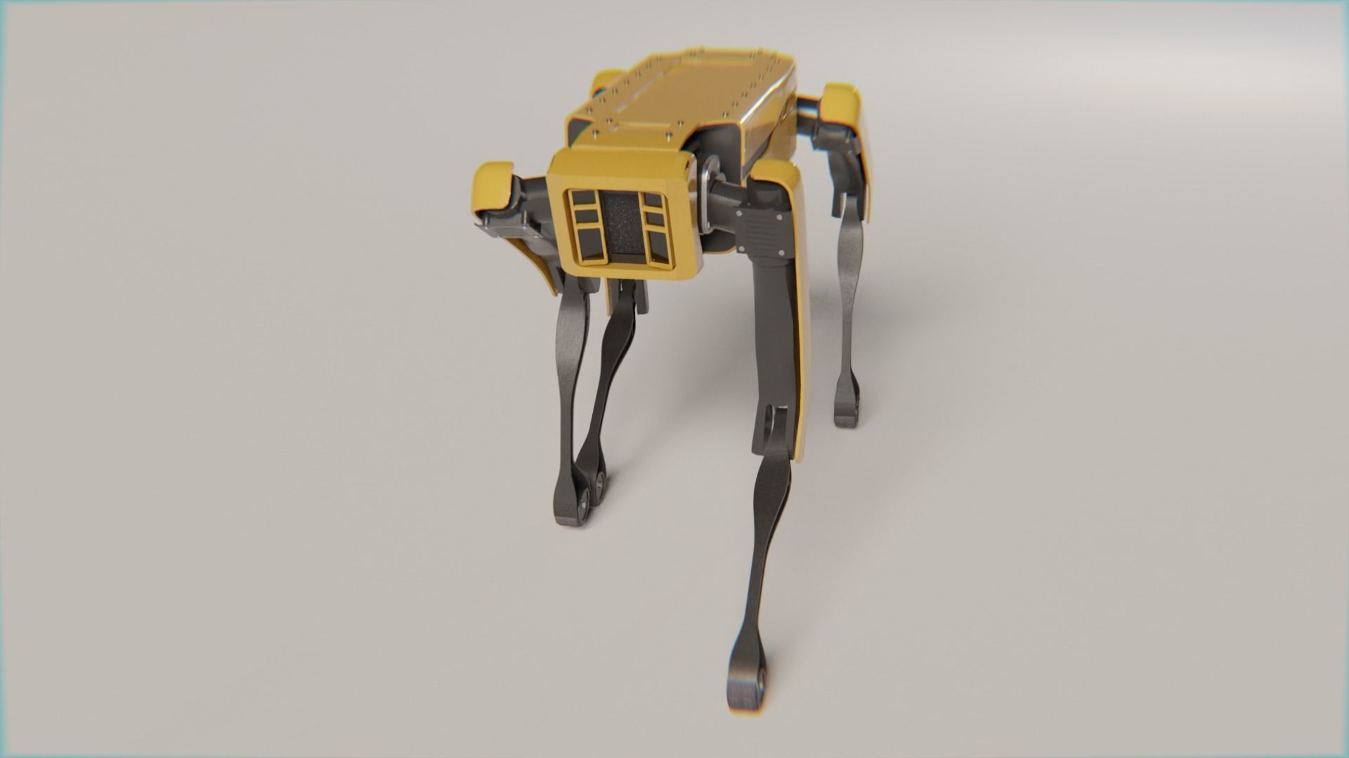 Spot mini rigged 3D model rigged | CGTrader