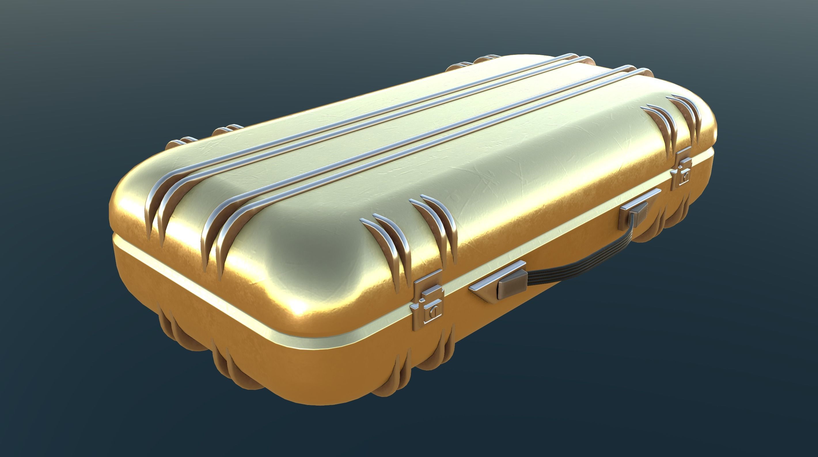 3D model SCI-FI highpoly and lowpoly Crates Cases Containers animation ...