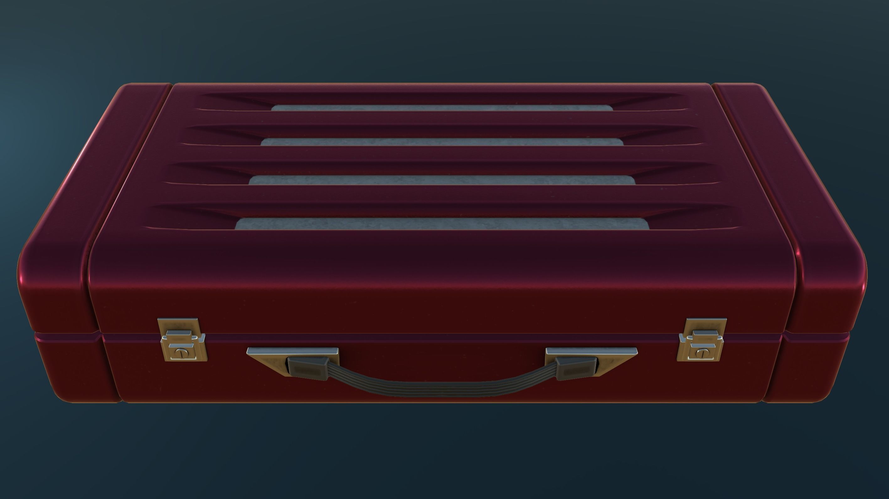 3D model SCI-FI highpoly and lowpoly Crates Cases Containers animation ...