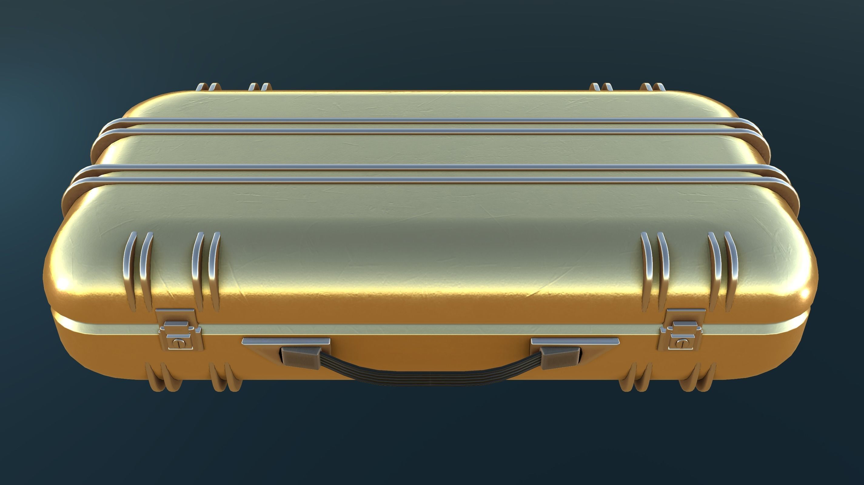 3D model SCI-FI highpoly and lowpoly Crates Cases Containers animation ...