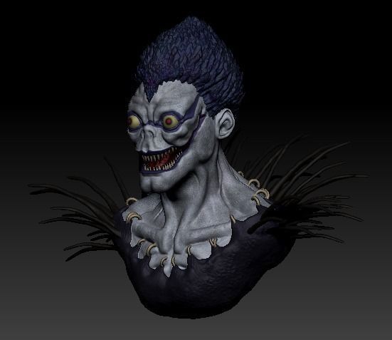 3D model Ryuk Model Bust 3D VR / AR / low-poly | CGTrader