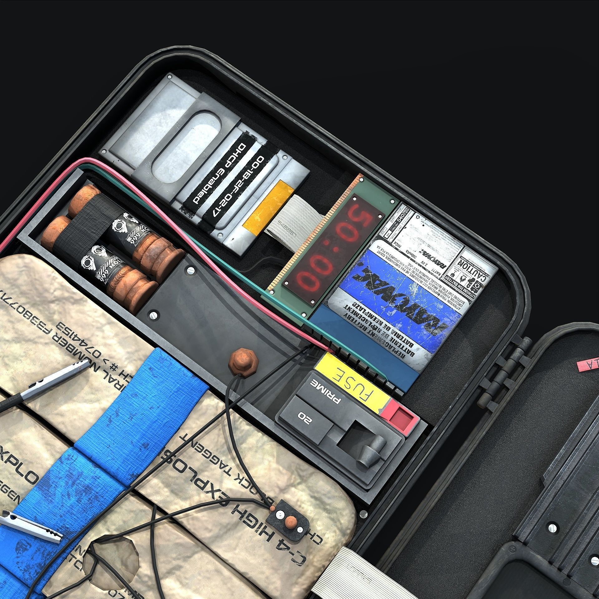 3D model C4 Bag VR / AR / low-poly | CGTrader